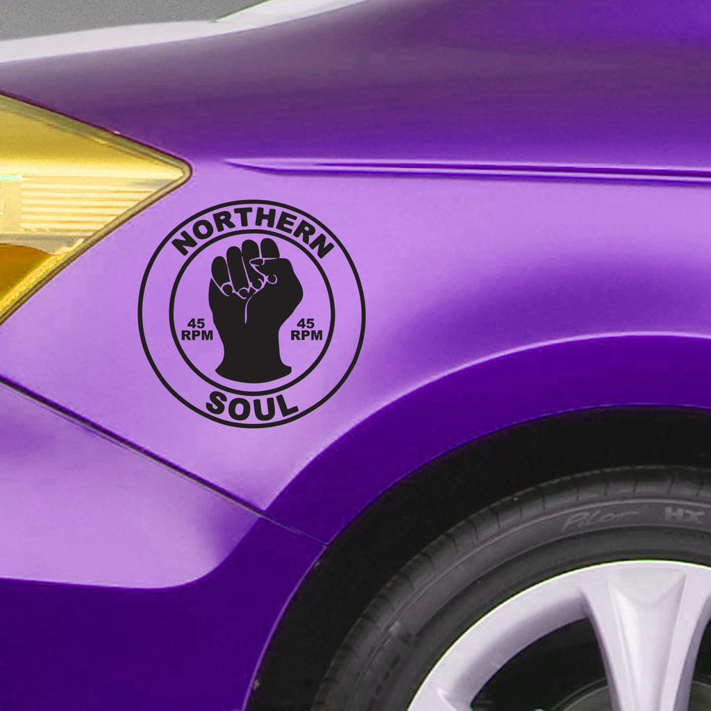 Northern Soul - 45 RPM - Car Sticker – Vinyl Sticker Shack